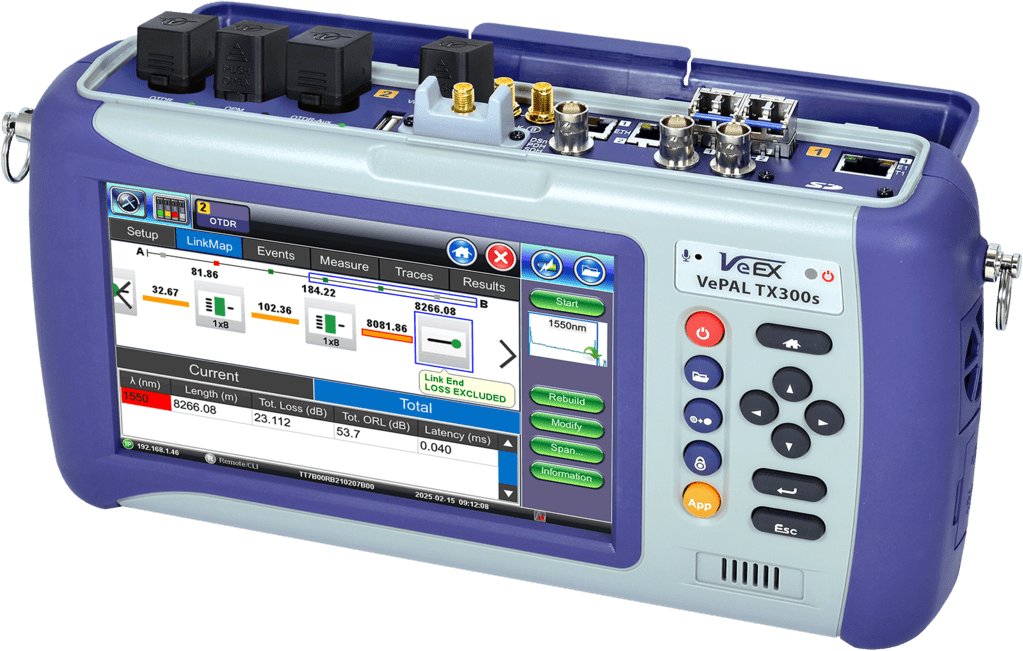 VeEX TX300s-OTDR Module Fiber Optics Test Option | Heynen